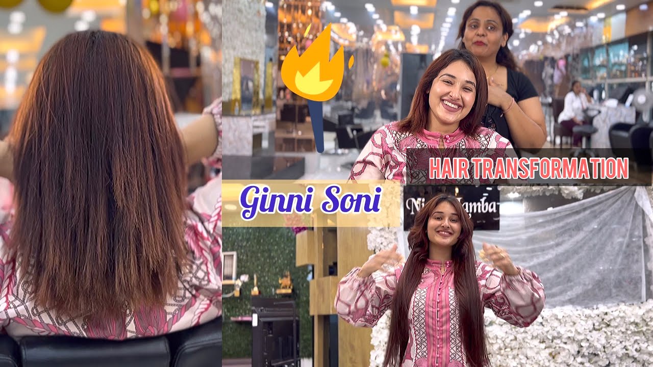 Ginni Soni Hair transformation & hair extension || Nishalambha || 2022 ...