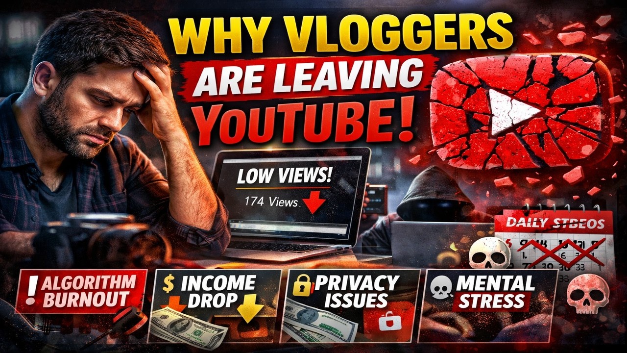 he Dark Truth: Why Daily Vloggers Are Quitting YouTube - YouTube