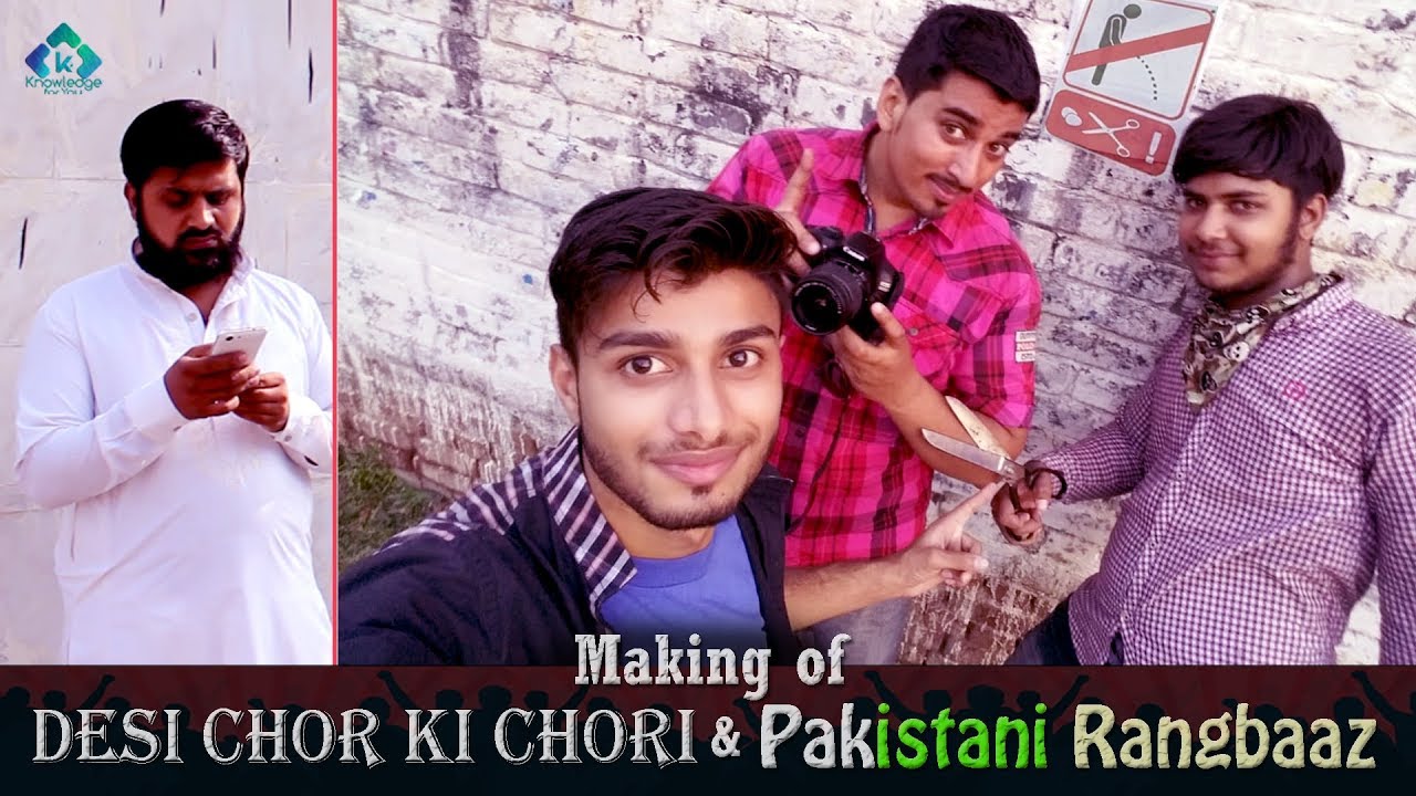 Behind the Scenes | Desi Chor ki Chori & Pakistani Rangbaaz | Fun Beat ...