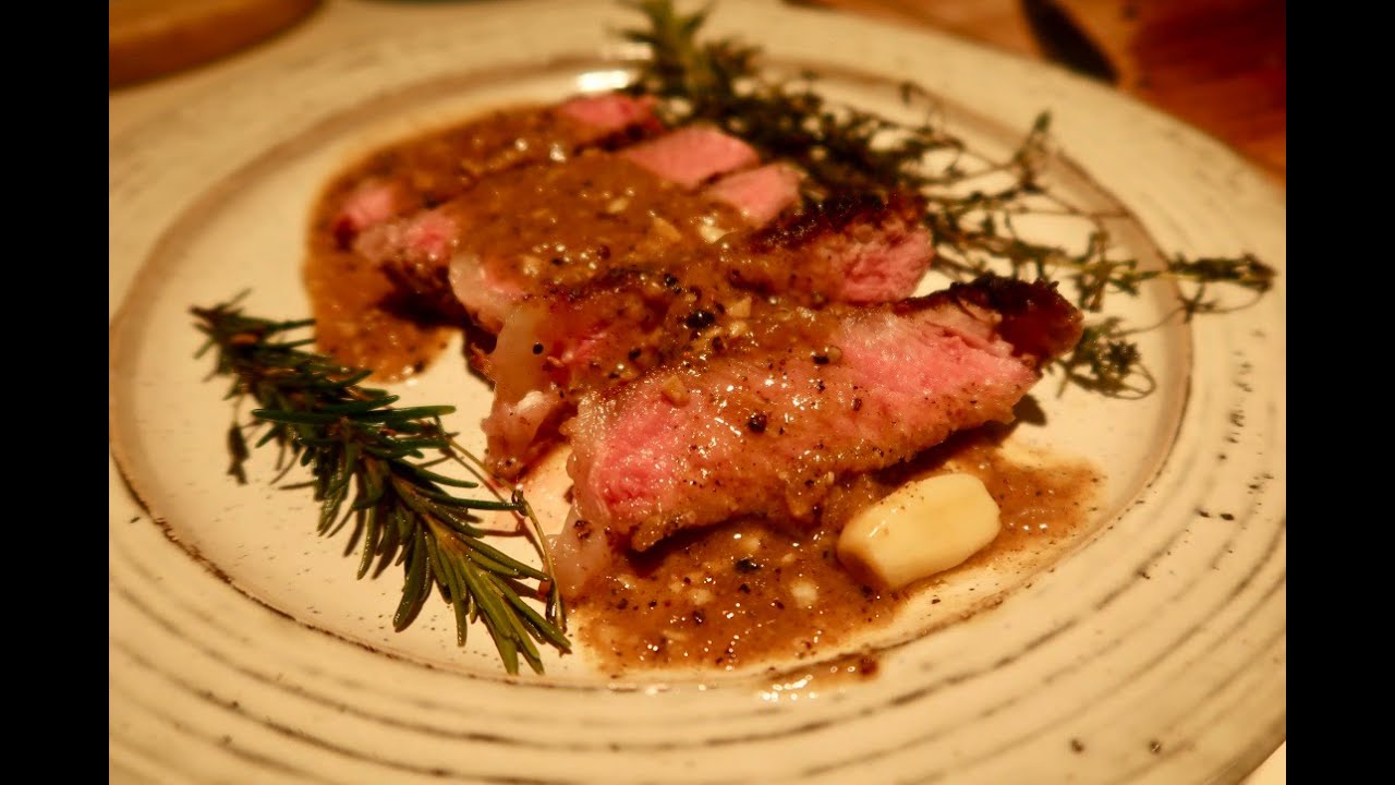 LOMO ANCHO EN SALSA DE MOSTAZA #lomoderes #ojodebife #ribeyesteak # ...