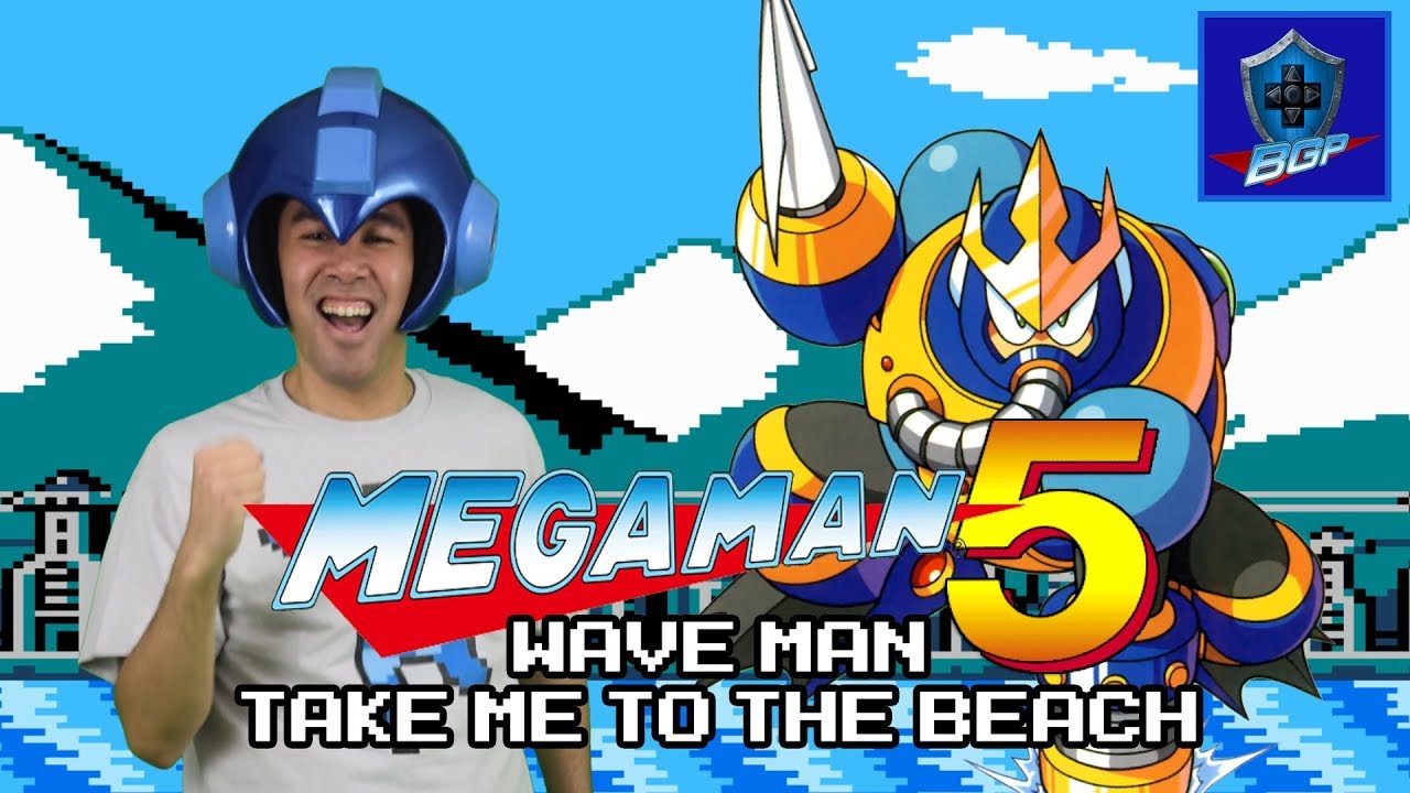 Mega Man 5 (NES) - Wave Man: Take me to the Beach (Parody) (Battle Geek ...