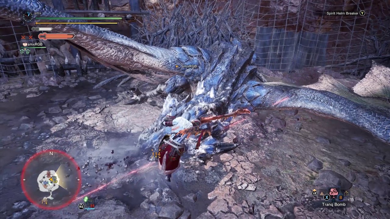 Monster Hunter World: Iceborne - Special Arena Azure Rathalos [Long ...