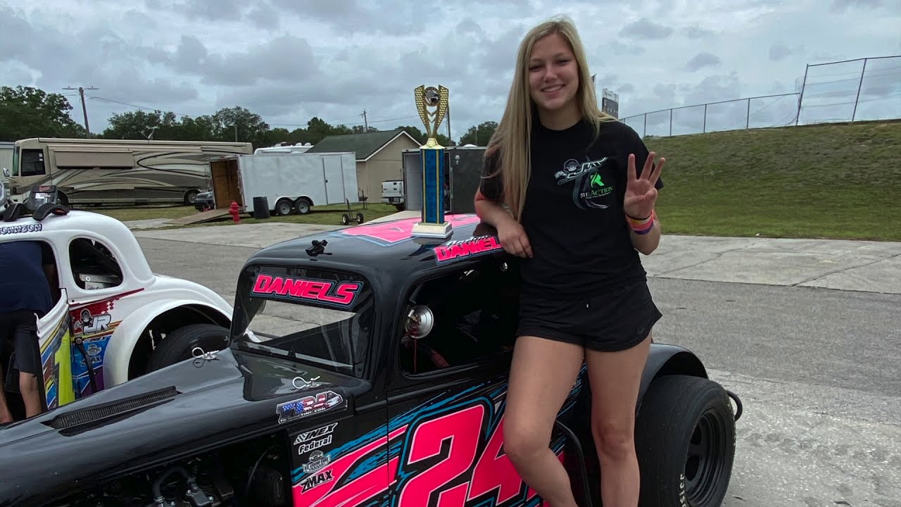 Auburndale Speedway Legends Race - May 2020 - YouTube