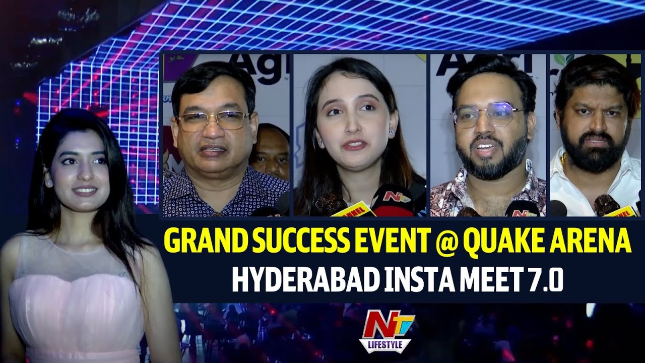 Hyderabad Insta Meet 7.0 at Quake Arena | Quake Arena Hyderabad Food ...