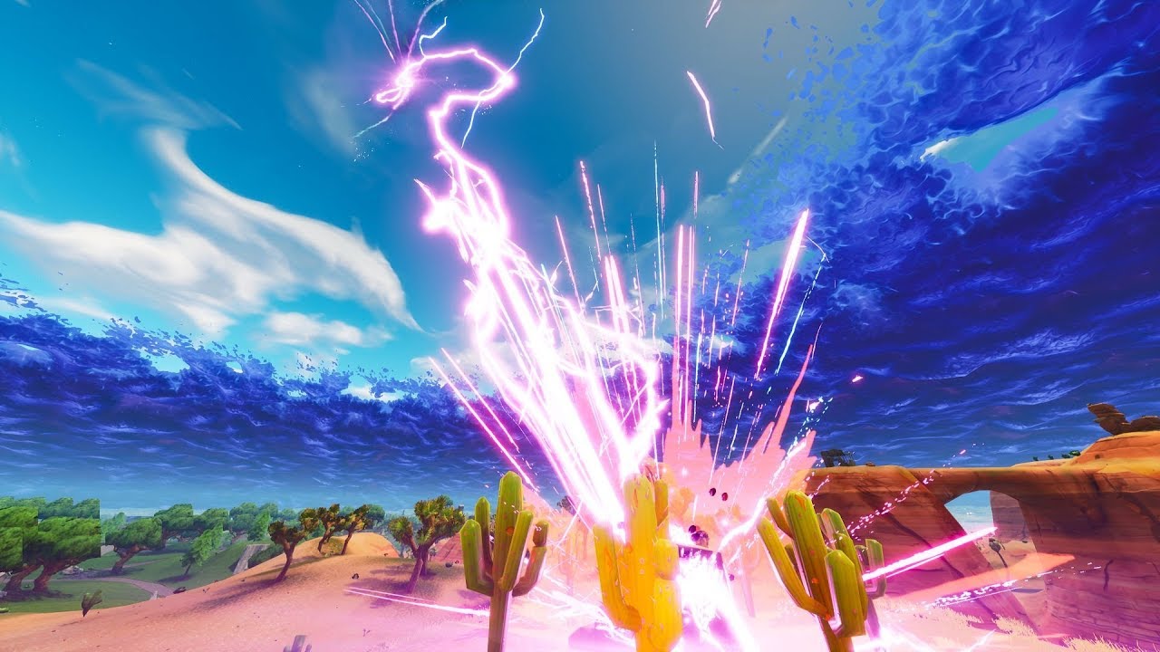 QUE PASA SI TE DA EL RAYO DE FORTNITE??!! | Fortnite - YouTube