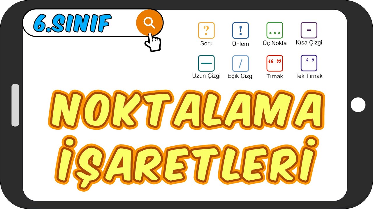Noktalama İşaretleri / Basit Konu Anlatımı 📙 6.Sınıf Türkçe #2023 - YouTube