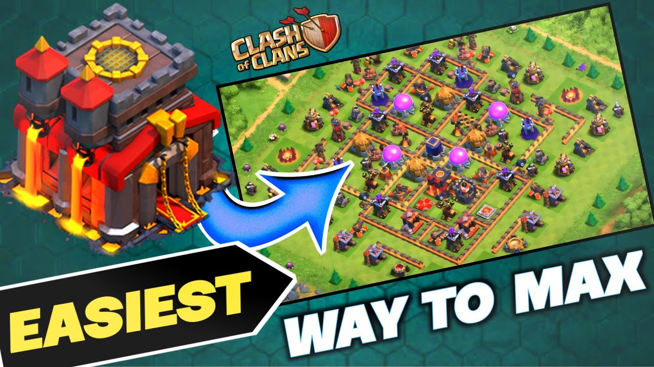 HOW TO MAX YOUR TOWNHALL 10 FAST | TH10 UPGRADE GUIDE IN CLASH OF CLANS ...