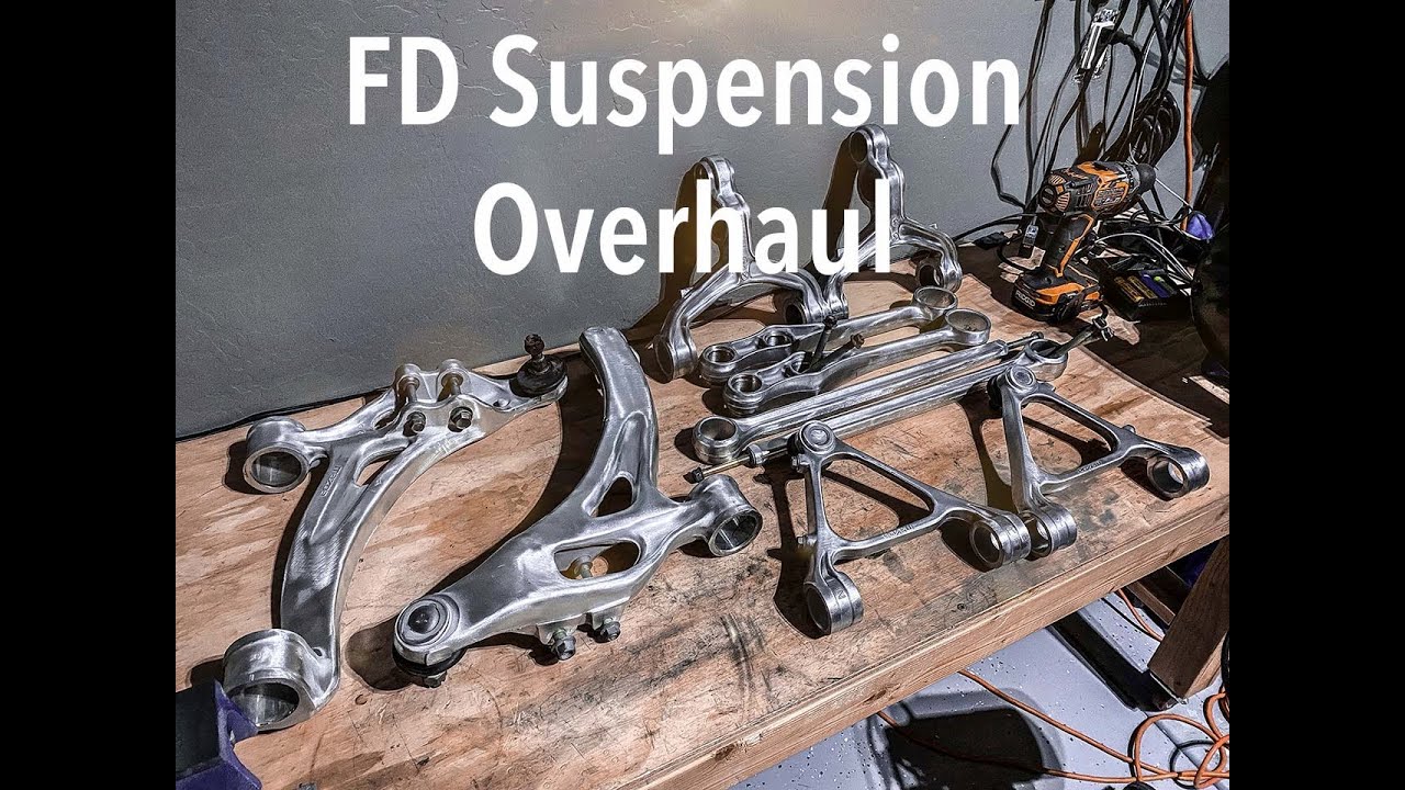 RX-7 FD Turbo LS - Suspension Overhaul - YouTube