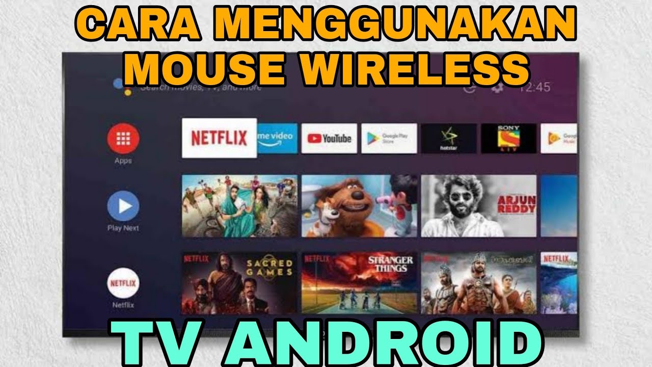 Cara Menggunakan MOUSE WIRELESS Ke TV Android - YouTube