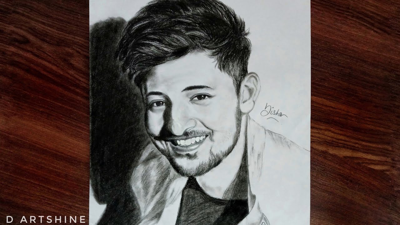 Darshan Raval Sketch | Indian Singer | Pencil Sketch Tutorial | D ...