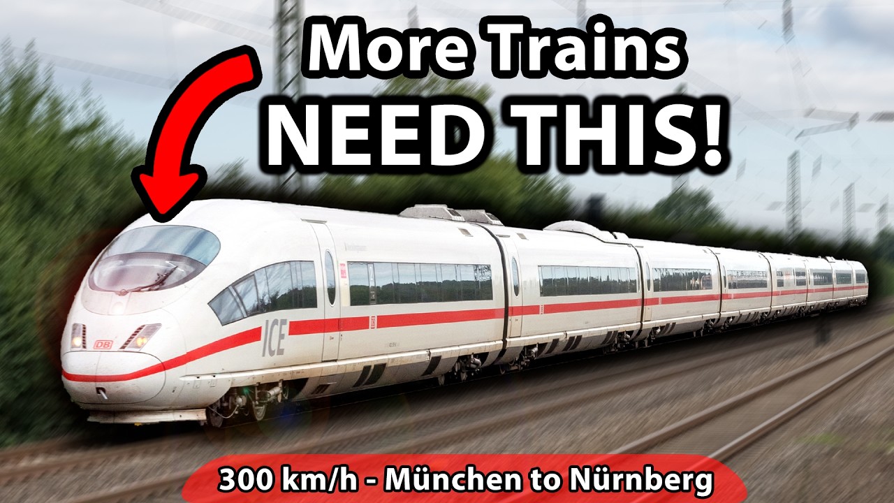 Germany's First EVER 300 km/h High-Speed Train - Onboard the Legendary ...