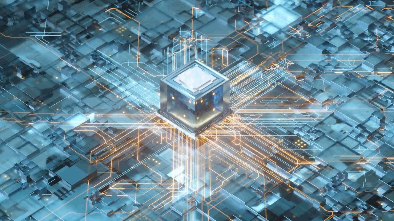 4K Cyber Cube - YouTube