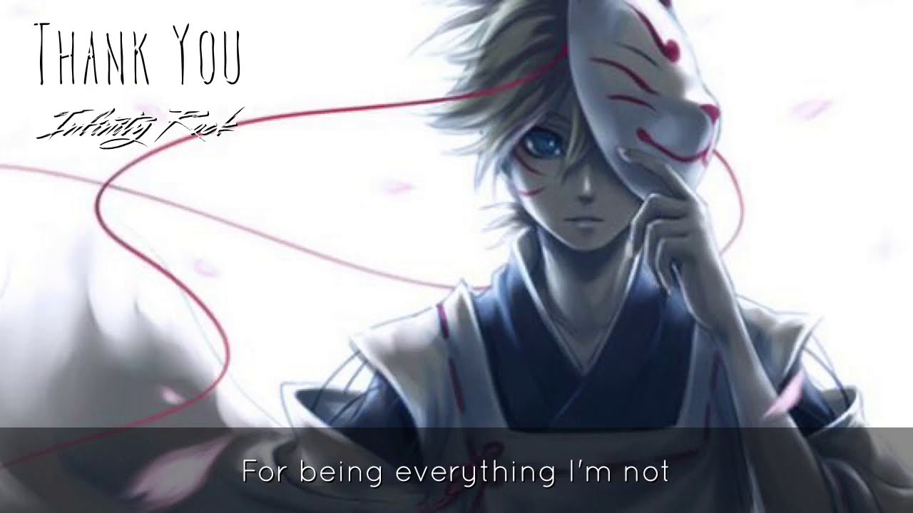 「Nightcore」Thank You ( Lyrics ) - YouTube