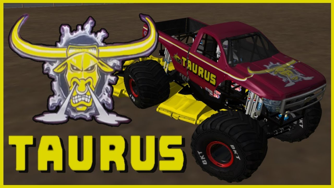 Taurus Monster Truck Freestyle - Rigs Of Rods - YouTube