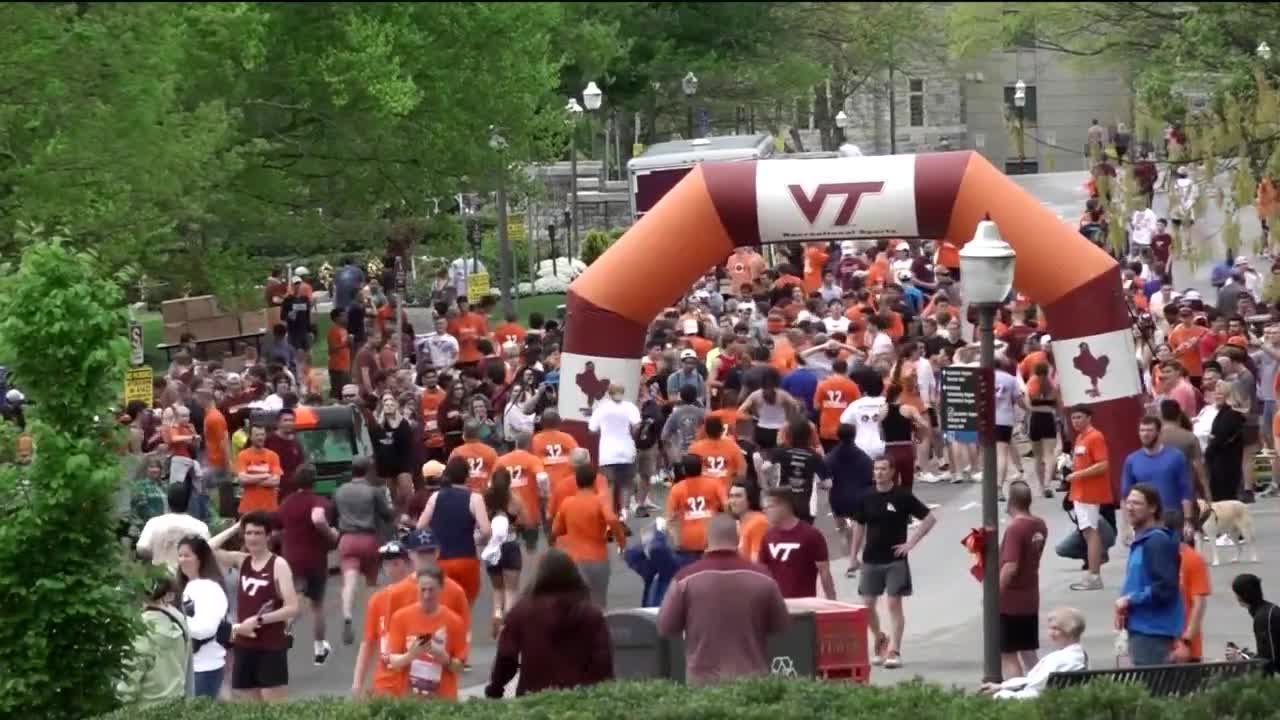 Remembrance Run honors lives lost 16 years after Virginia Tech shooting ...