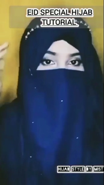 Easy hijab tutorial 🥰💖#shorts #hijab #hijabtutorial #youtubeshorts # ...
