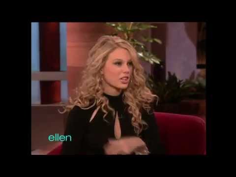 Taylor Swift's First Interview on Ellen - YouTube