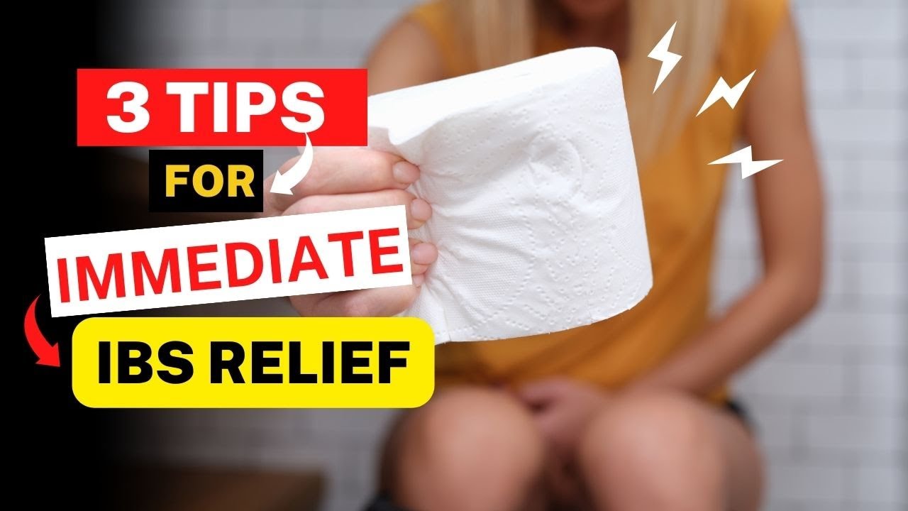 Get Instant IBS Relief With These 3 Simple Tips! - YouTube