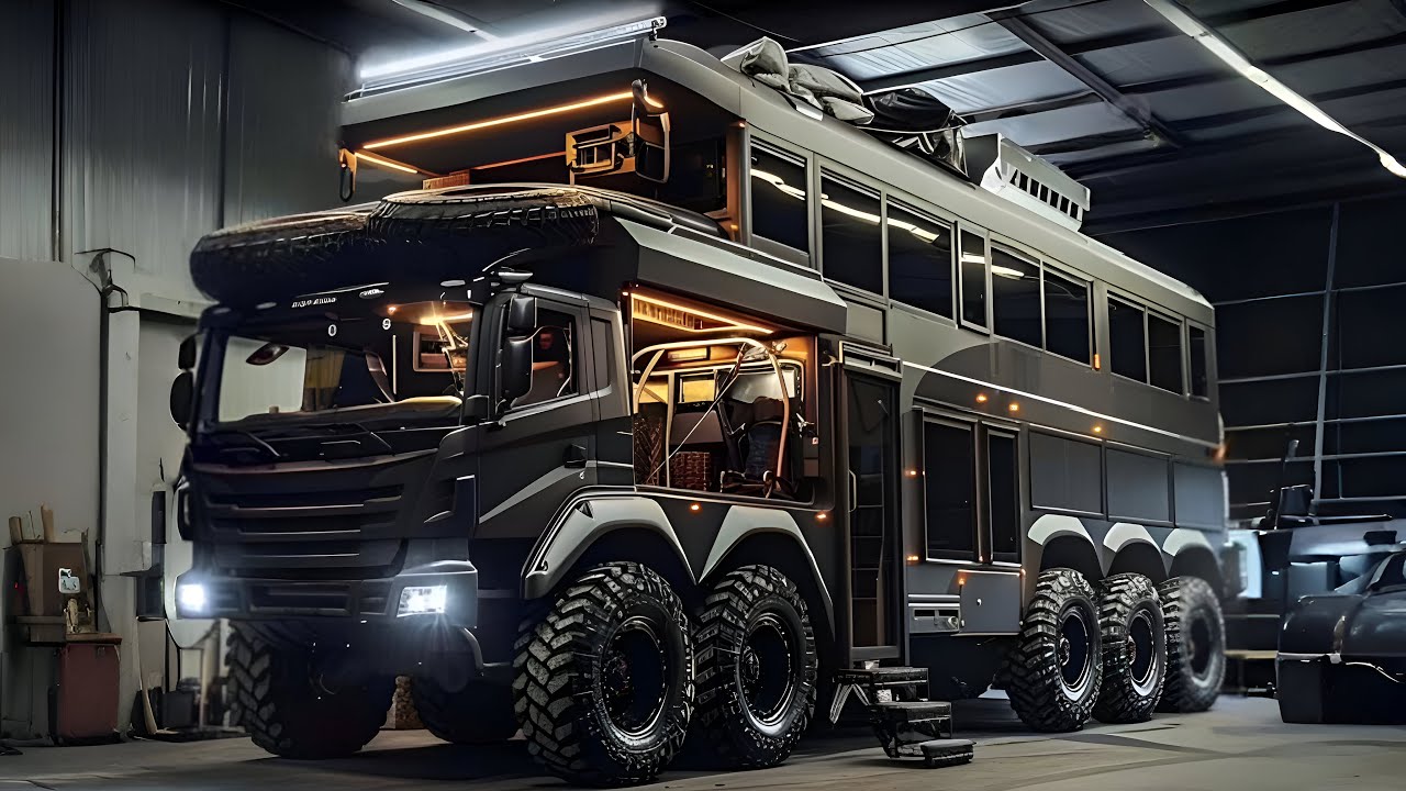 The 2025 MAN Motorhome Camper Truck: Redefining Luxury and Adventure ...