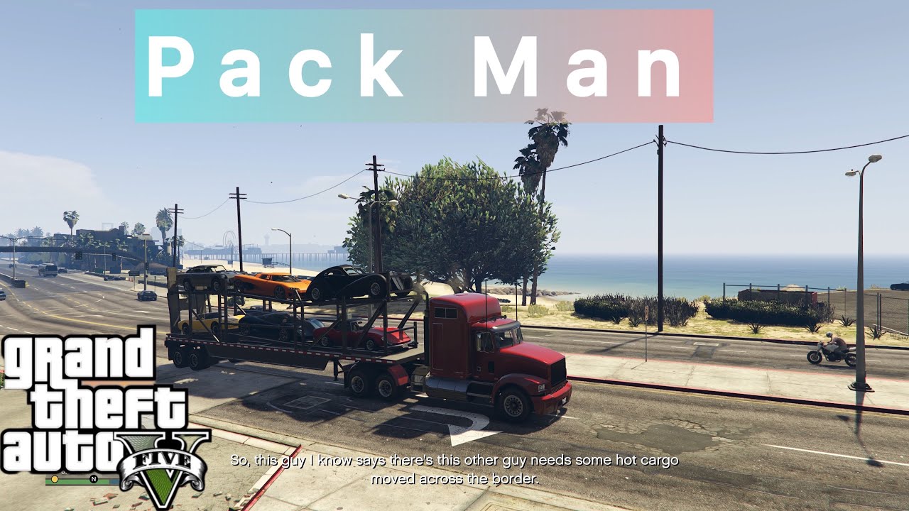 Pack Man Walkthrough GTA V - YouTube