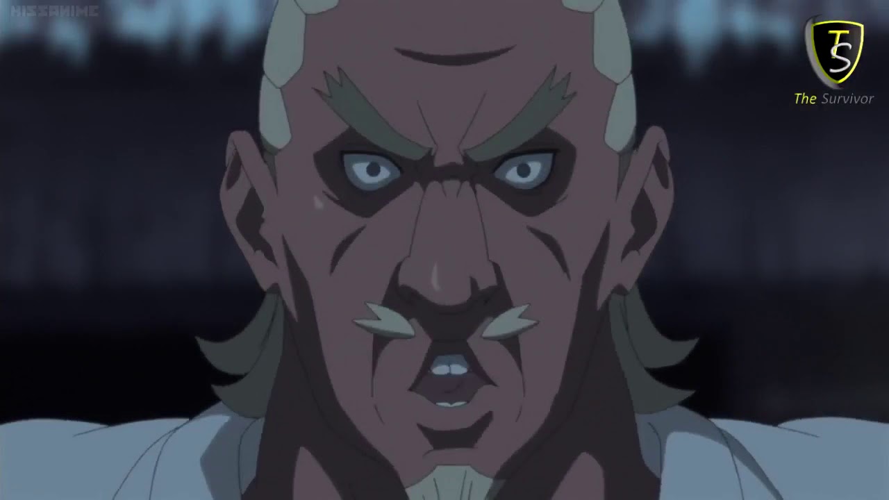 Sasuke protects the Hidden leaf from a Meteorite - YouTube