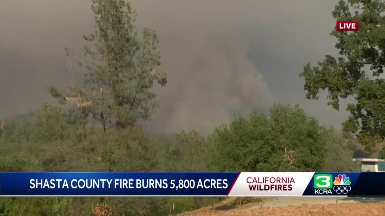 Fawn Fire: Sept. 24 evening update - YouTube