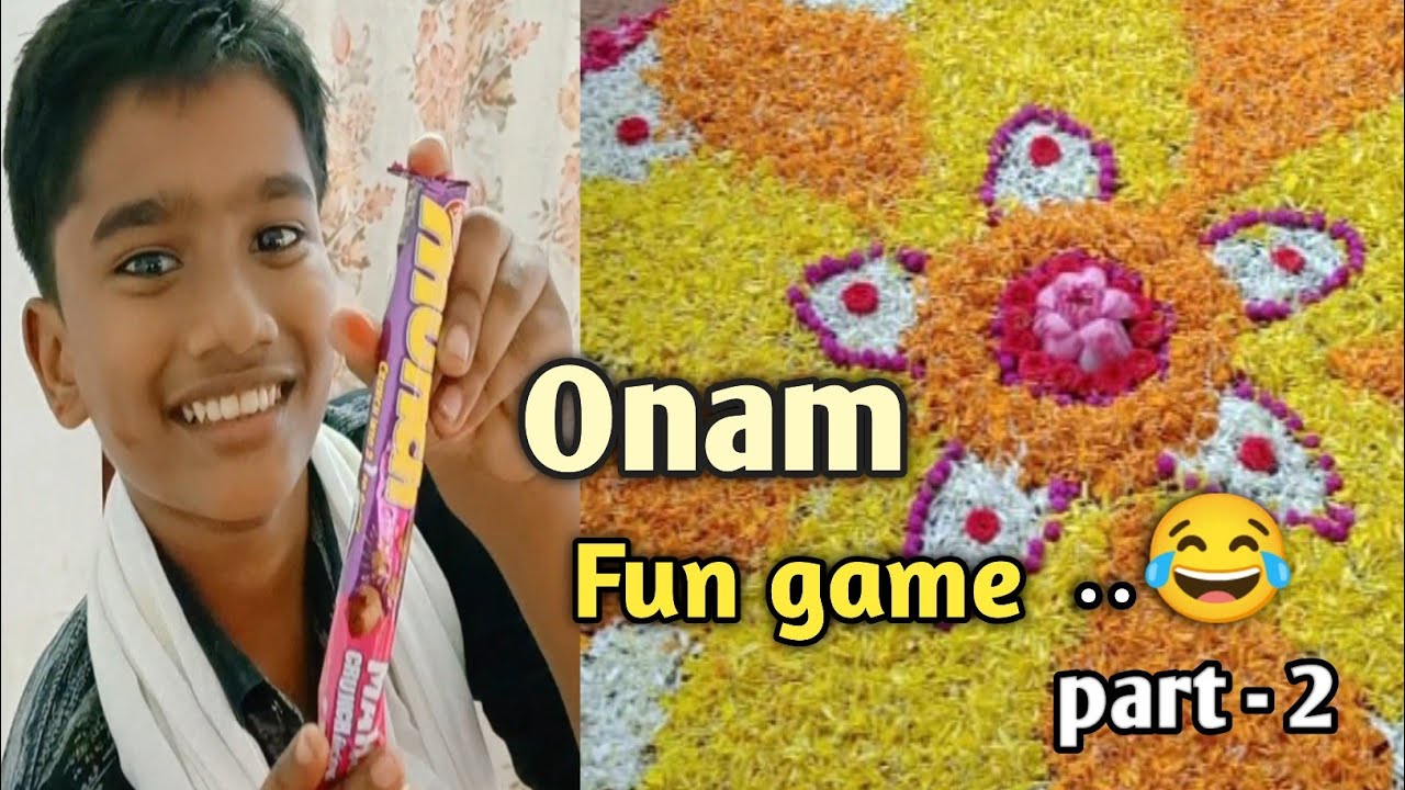 Onam Fun game//Onam celebration// വടം വലി// ബ്രെഡ് കടി - YouTube