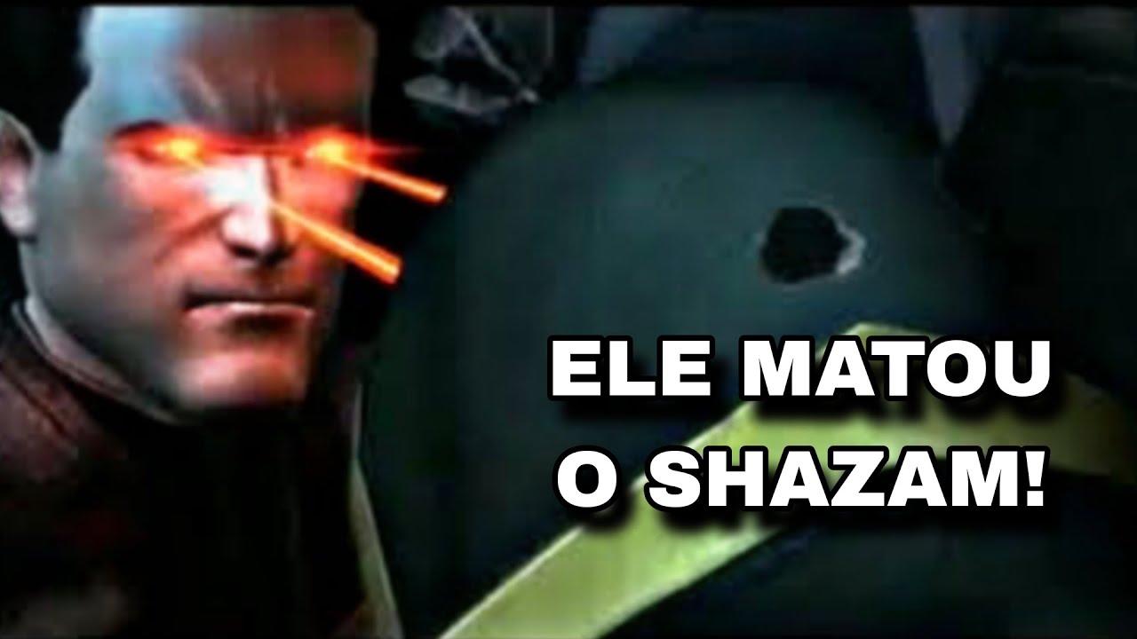 O Superman Matou o Shazam e o Lex Luthor | Injustice - Parte 9 - YouTube