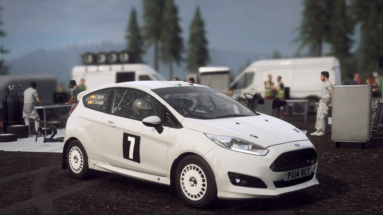 WALES RALLY - Ford Fiesta R2 - DiRT Rally 2.0 - YouTube