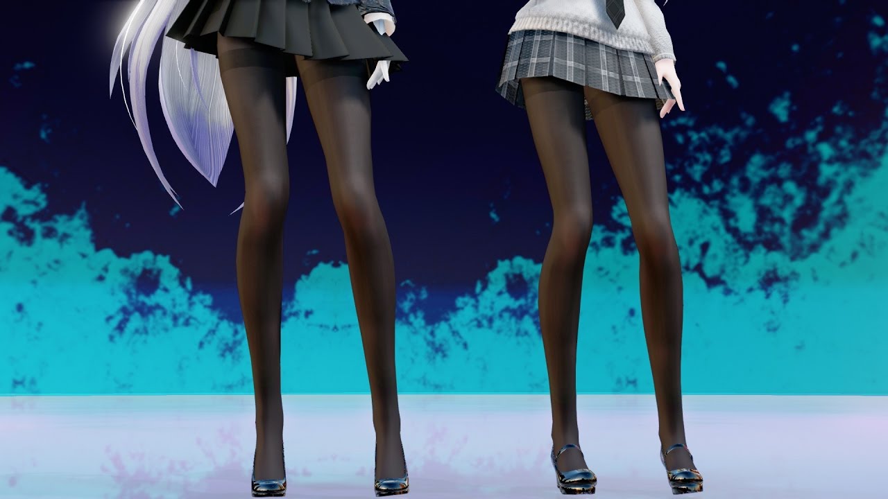 【MMD】No.3 HAKU MIKU Distorted Princess - YouTube