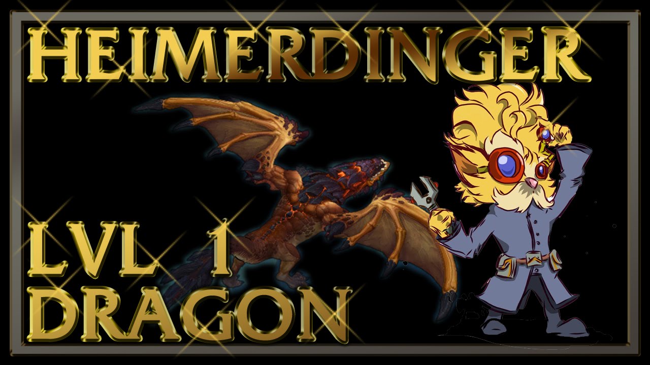 Heimerdinger Level 1 Dragon (Possible without Smite) - League of ...