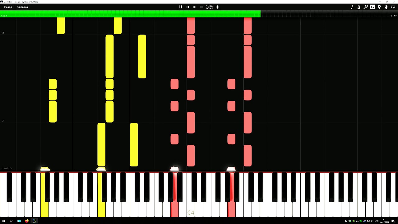 Modestep - Sunlight (piano tutorial) - YouTube