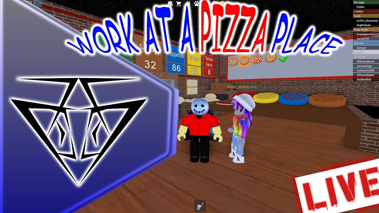 PIZZA COOK?!?!! || Work at a Pizza Place || Roblox Gameplay ...