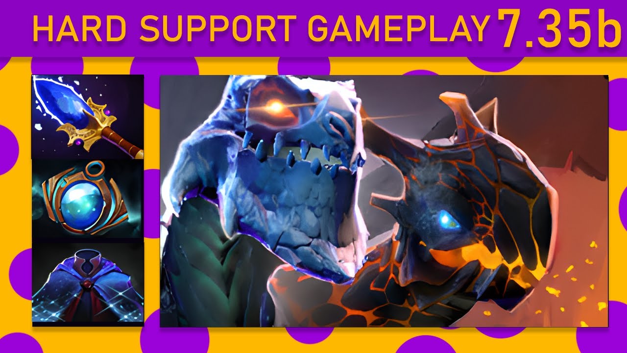 ⭐Jakiro Hard Support Gameplay 7.35b - Dota 2 Top MMR - YouTube