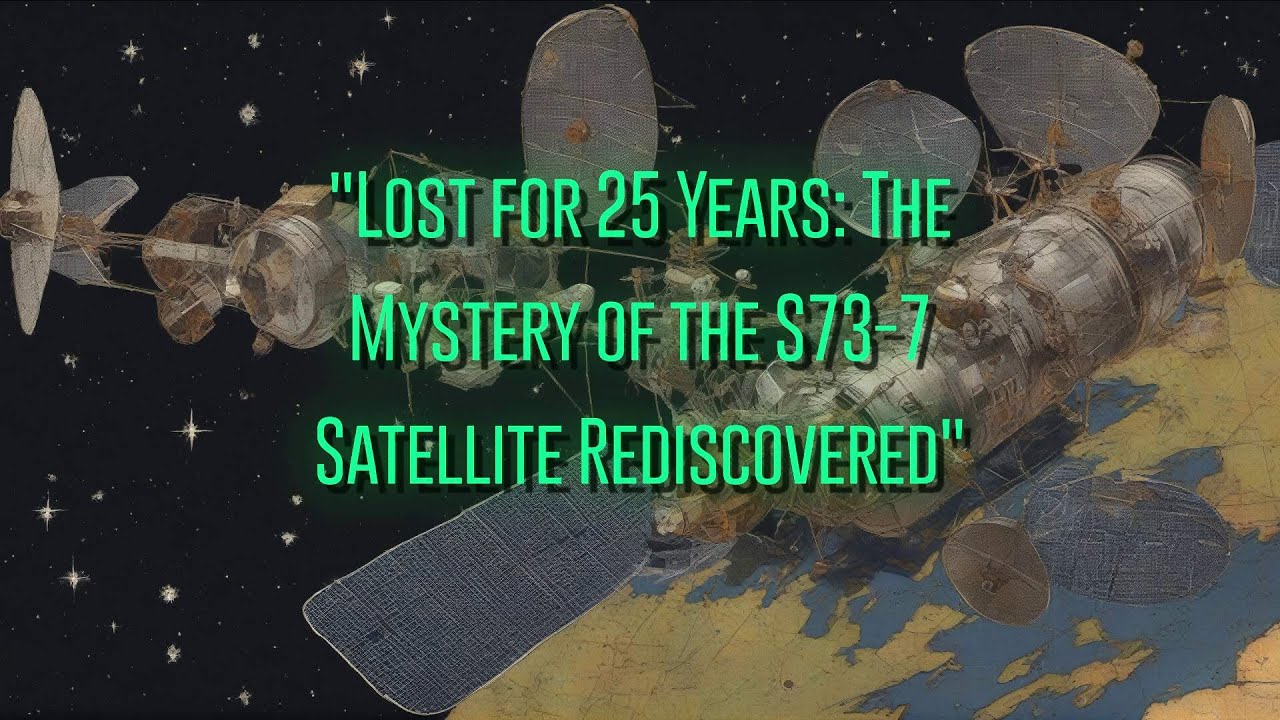 Lost for 25 Years: The Mystery of the S73-7 Satellite Rediscovered ...