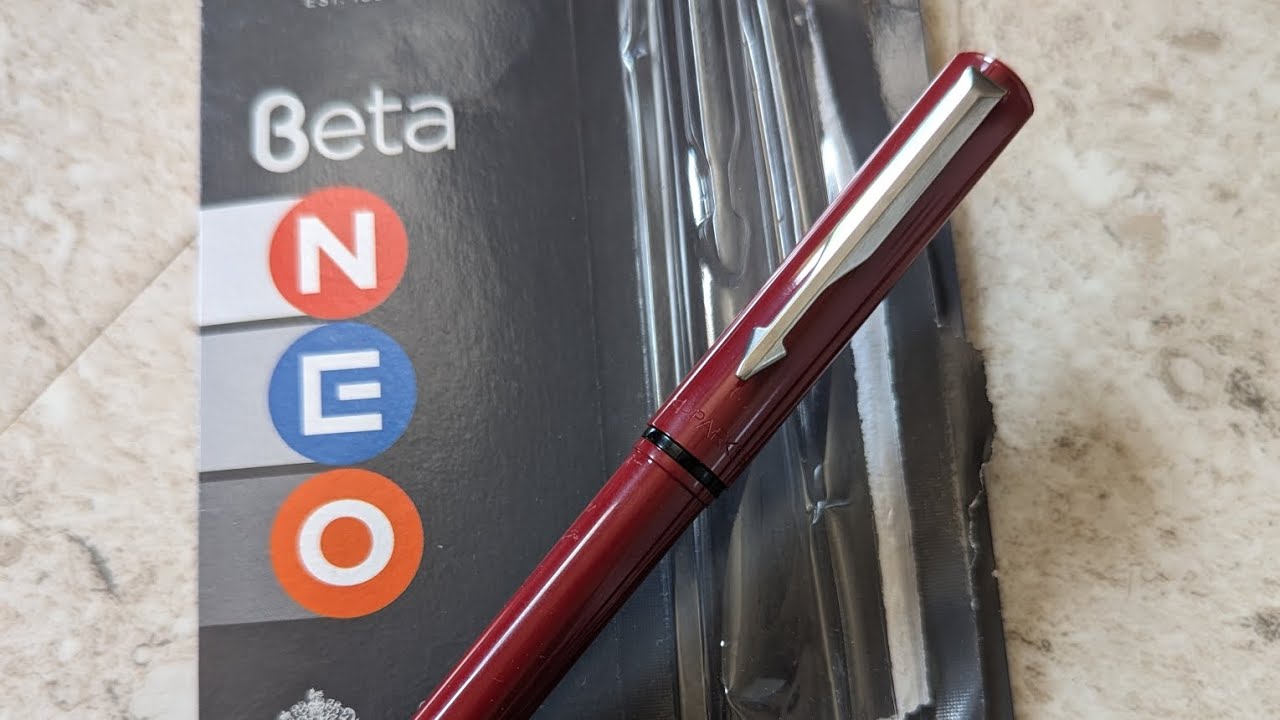 Parker Beta NEO Roller Ball Pen Blue 🖊️ Unboxing 2024 #parkerpen - YouTube