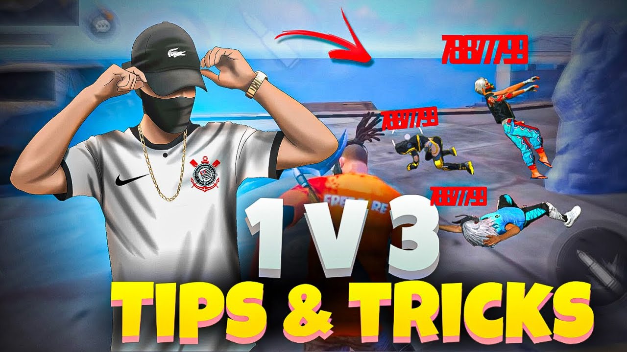 Real 1v3 Gameplay & Tips & Tricks 🔥 Free Fire Max - YouTube