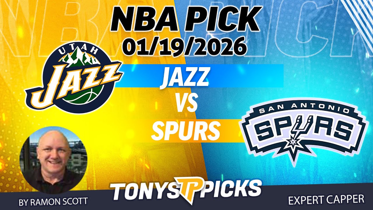 Jazz vs. Spurs NBA Betting Odds & Picks, 1/19/26 | Night Moves Show ...