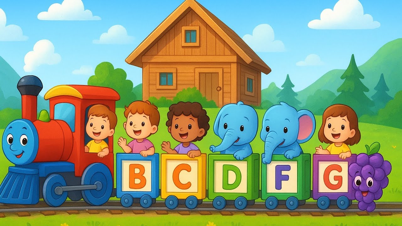 ABC Train Song - Learn the Alphabet with Fun Toy Trains! - YouTube