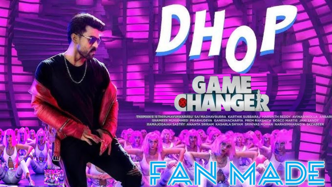 one of the best fanmade song for gamechanger. global Star Ram charan ...