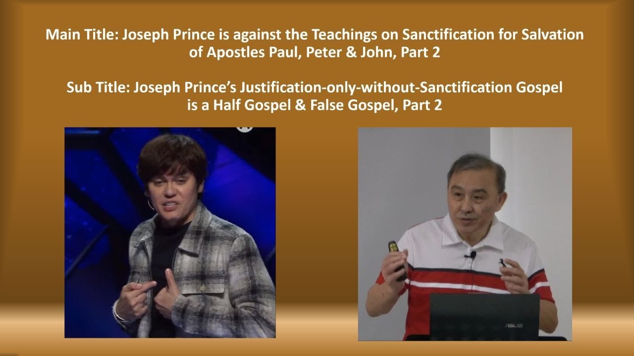 Joseph Prince taught against Paul, Peter & John – Sanctification Part 2 ...