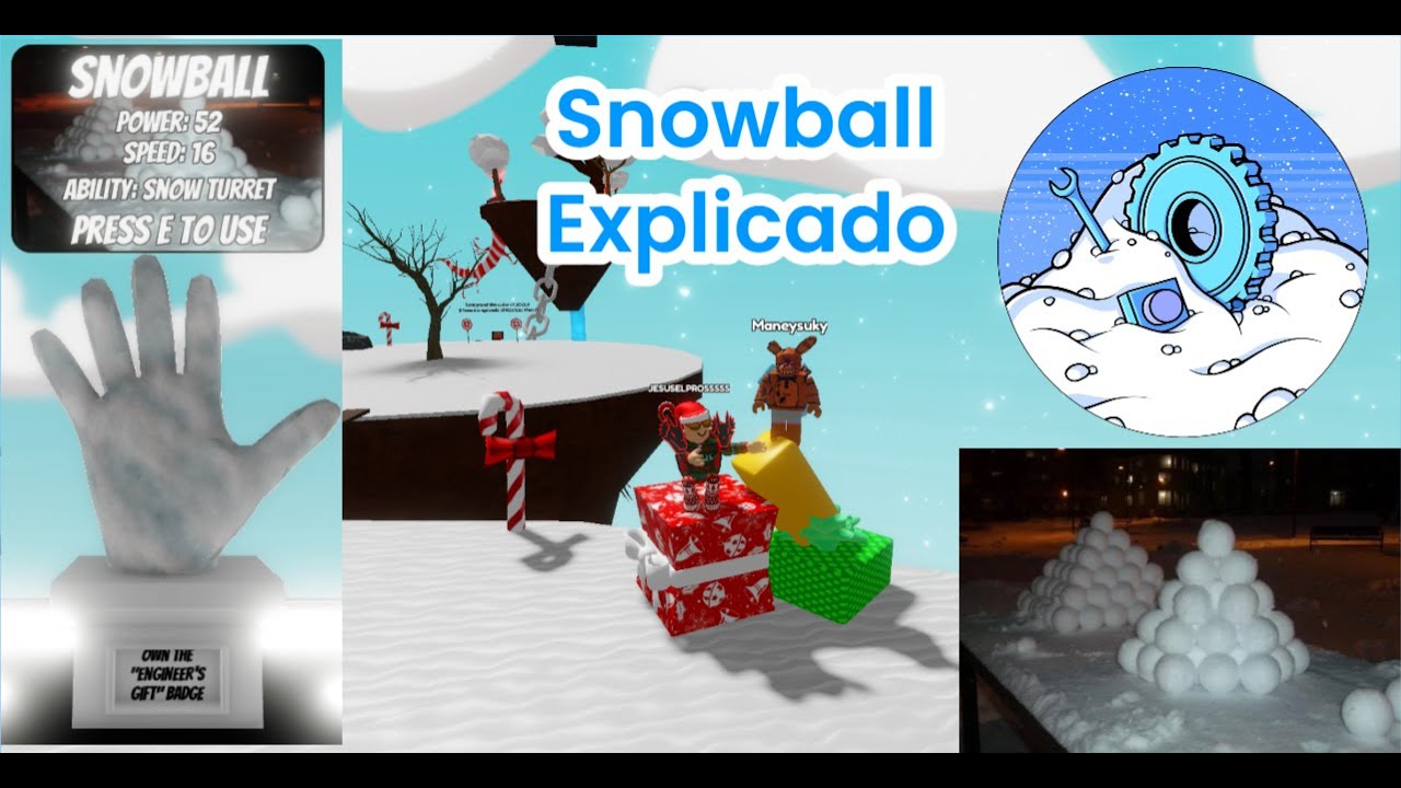 Snowball explicado / Explicando gloves / Slap battles - YouTube