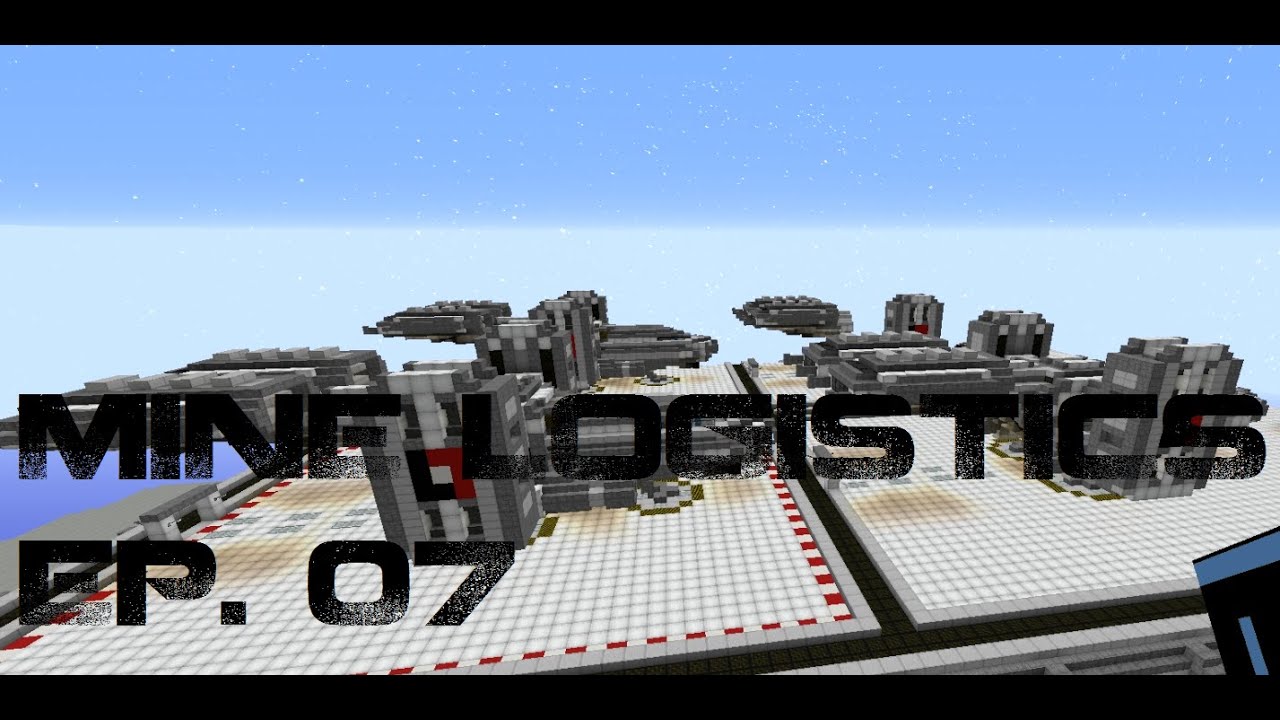 Base lunaire Minecraft - MineLogistics - Ep.07 - Neptunox HD FR - YouTube