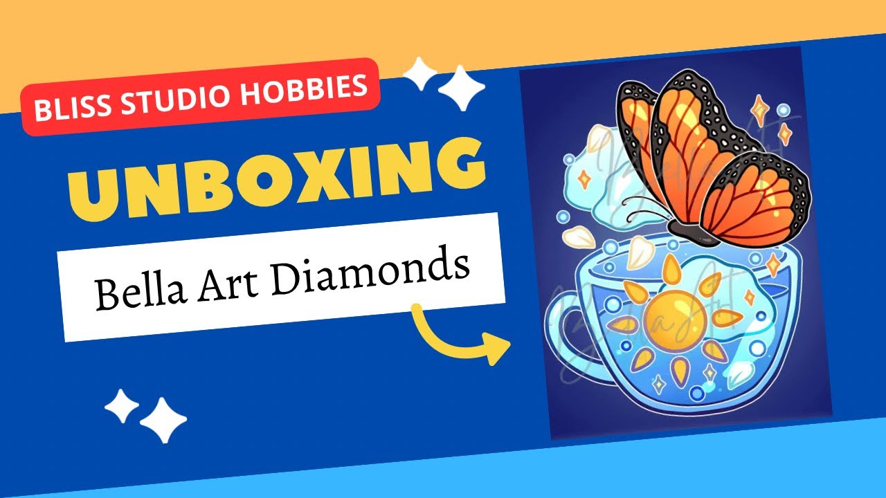 Bella Art Diamonds Diamond Painting Unboxing | A Sip of Sunshine by ...