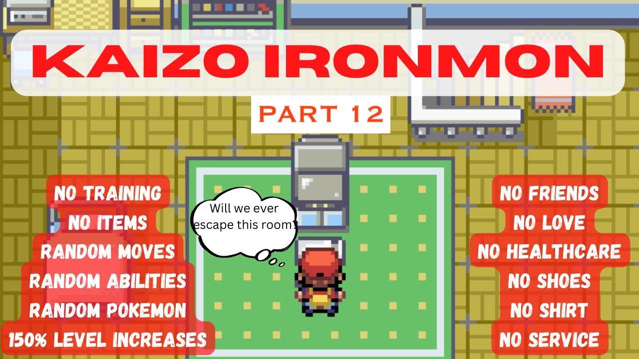 Pokemon Fire Red Ironmon VOD (Standard version bc im weak) - Part 12 ...