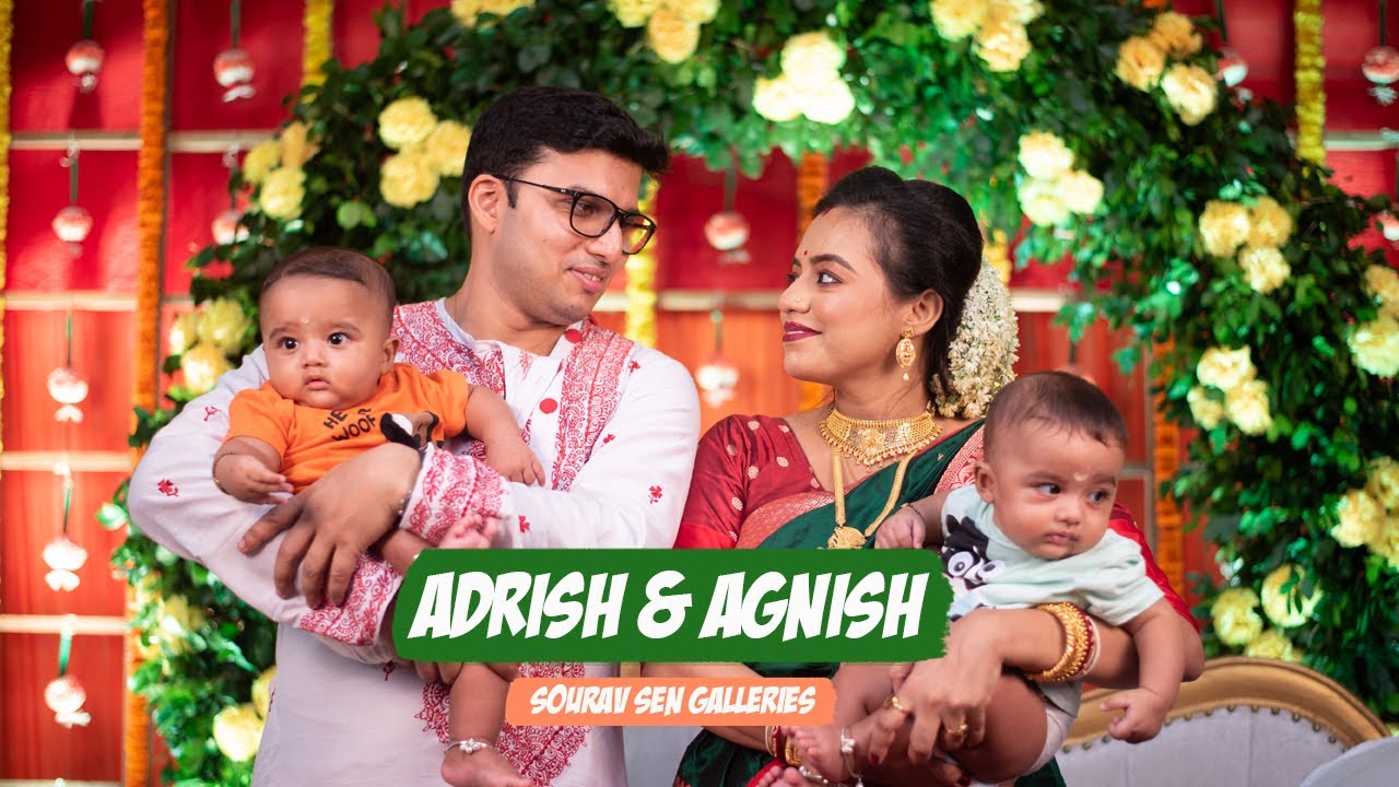 Adrish & Agnish Annaprashan full video HD - YouTube