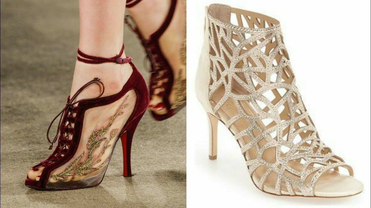 Stylish and unique modern high Heels in fancy look - YouTube