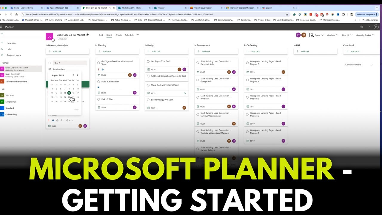 Microsoft Planner - Basic to Advance - YouTube