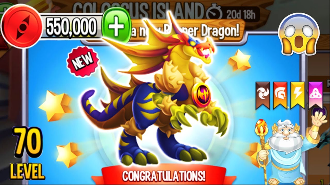 Dragon City: Apex Dragon, plus all Primal Jungle Island | Completed ...