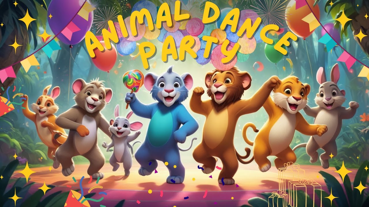 What Happens When 10 Animals Start a DANCE PARTY? - YouTube